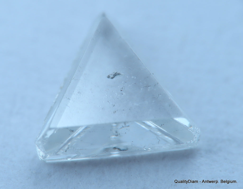 Uncut diamond also known as rough diamond out from a diamond mine ...