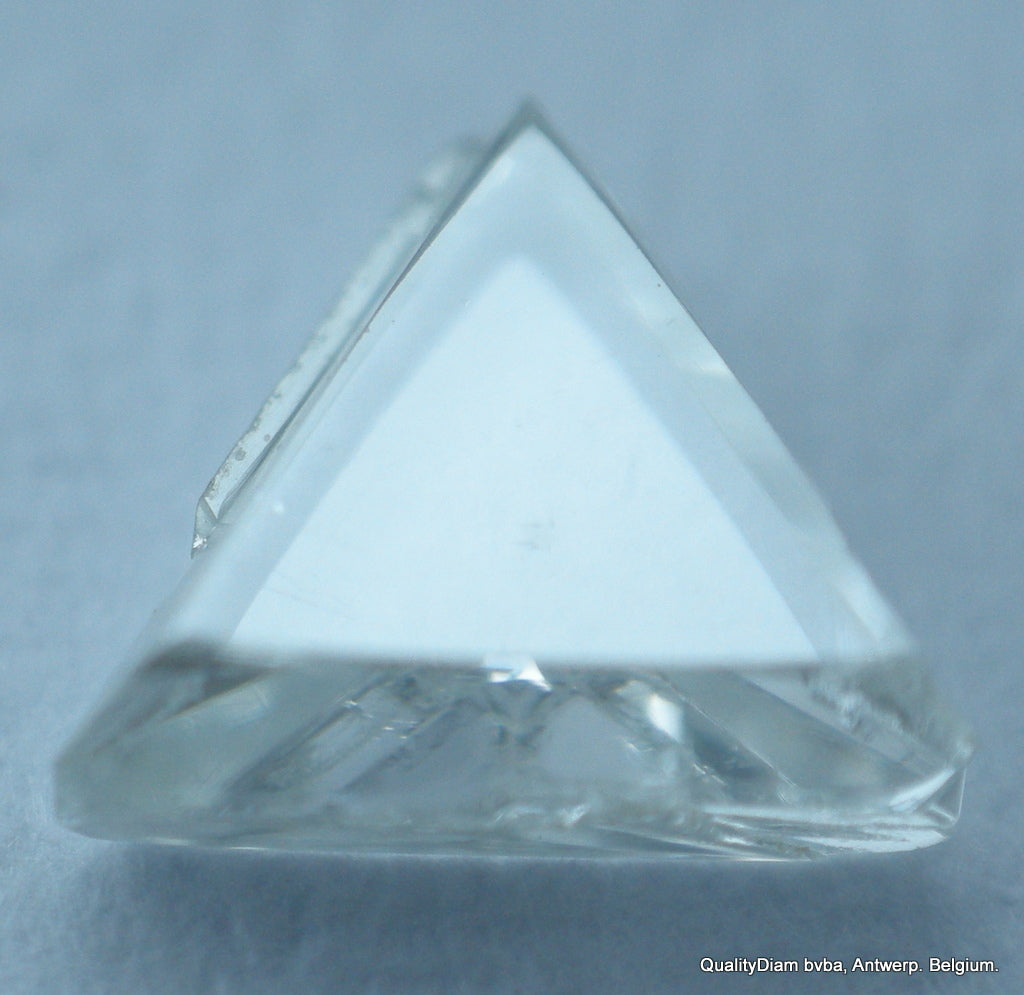 For rough diamond jewelry D SI1 triangle shape gem uncut diamond ...