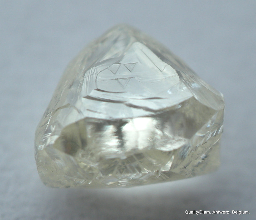 A diamond mackle out from diamond mine ideal for uncut diamond jewelry ...